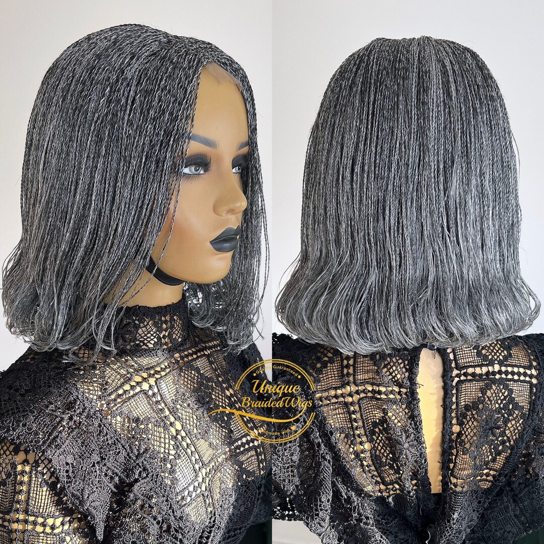 Braid Wigs, Micro Braid Wig, Braided Hairstyles, Micro Senegalese ...
