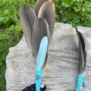 Wild Goose Feather Wand Feather for Smudging Home Cleansing Native ...