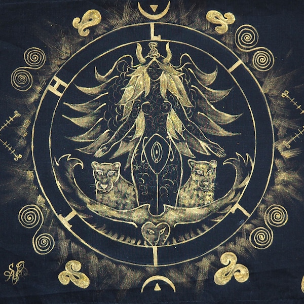 Black Lilith Tarot Deck - Etsy