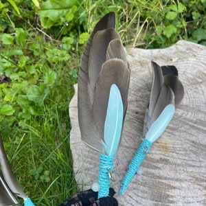 Wild Goose Feather Wand Feather for Smudging Home Cleansing Native ...