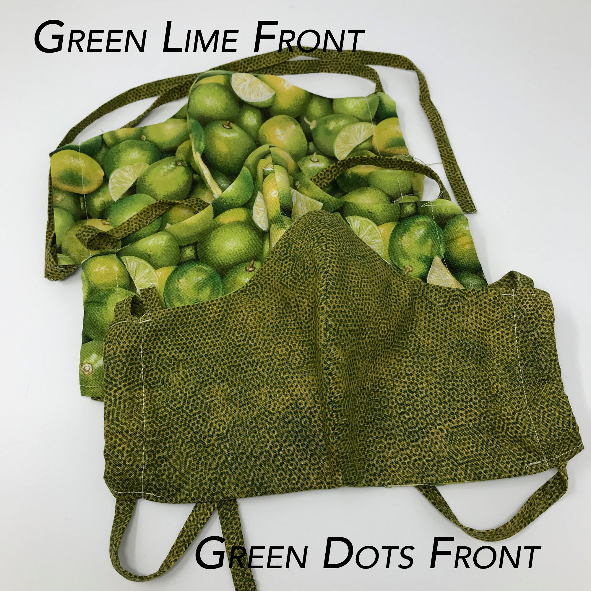 Two-sided Cotton Fabric Face Mask With Filter Pocket, Elastic Loops and ...