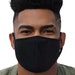 Unisex Ninja Plain Face Mask Black 3-pack Contains a - Etsy