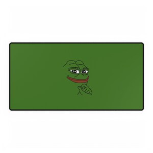 PEPE Frog Meme Desk Mat Mousepad - Etsy