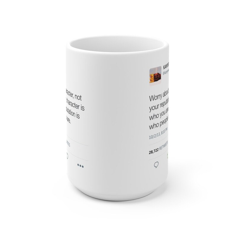 Worry About Your Character Not Your Reputation. Your - Etsy