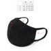 Unisex Ninja Plain Face Mask Black 3-pack Contains a - Etsy