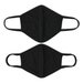 Unisex Ninja Plain Face Mask Black 3-pack Contains a - Etsy