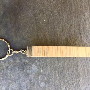 Whisky Barrel Keyring. Made From Scotch Whisky Barrel Stave. Scottish ...