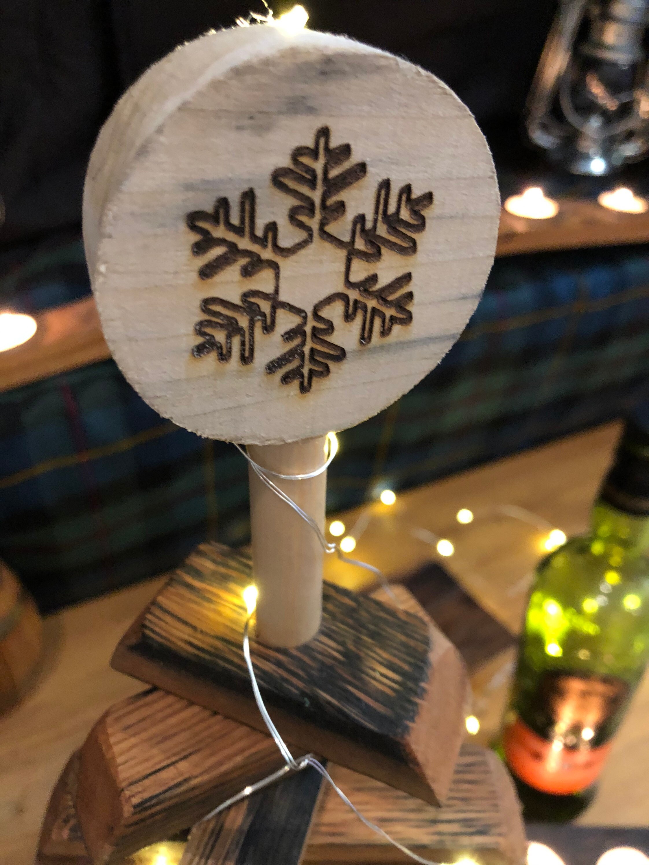 Whisky Barrel Stave Christmas Tree. Solid Oak. Scottish Gifts, Handmade ...