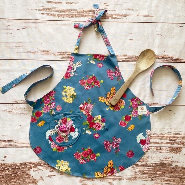 Girls Apron Dress - Etsy