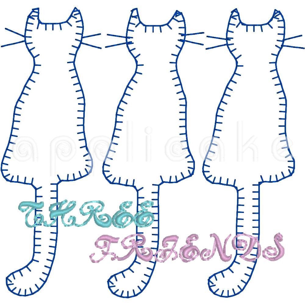 Three Kittens - Comes in 4 Sizes, the Iconic Trio! This Adorable ...