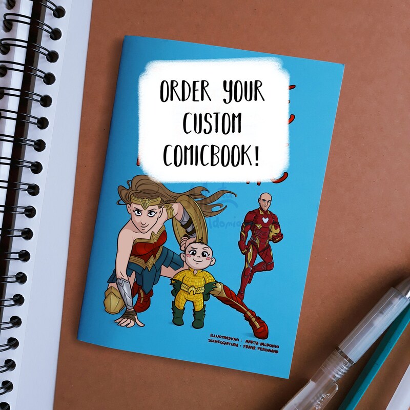 Custom Comic Book - Etsy