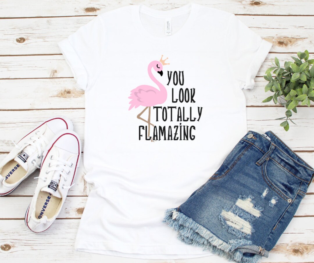 You Are Flamazing Flamingo T-shirt, Flamingo, Flamingo Positive Words ...
