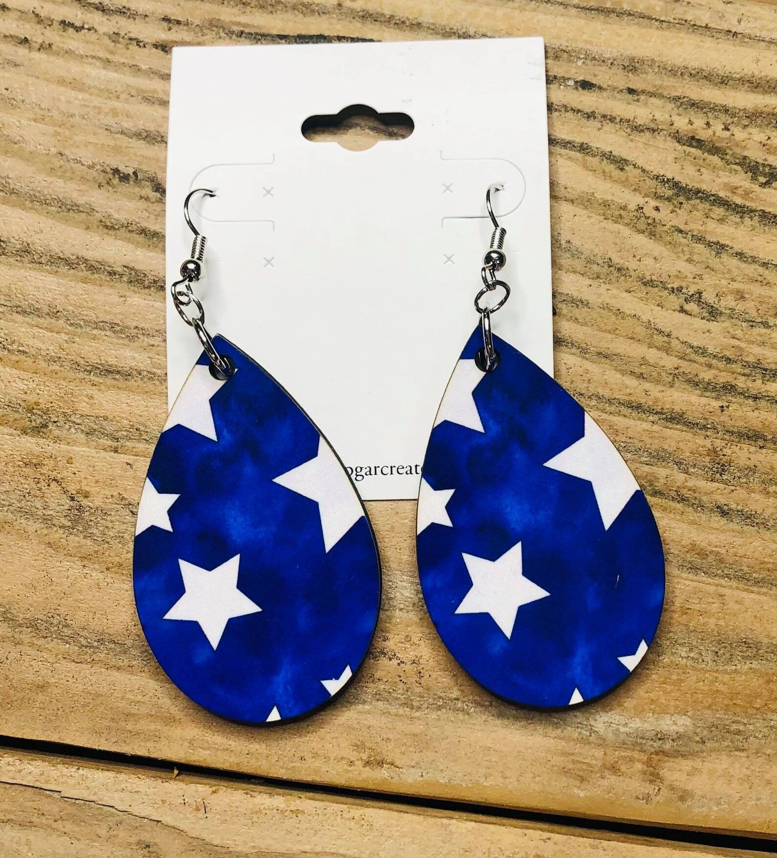 Patriotic Earrings American Flag Flag Independence Day - Etsy