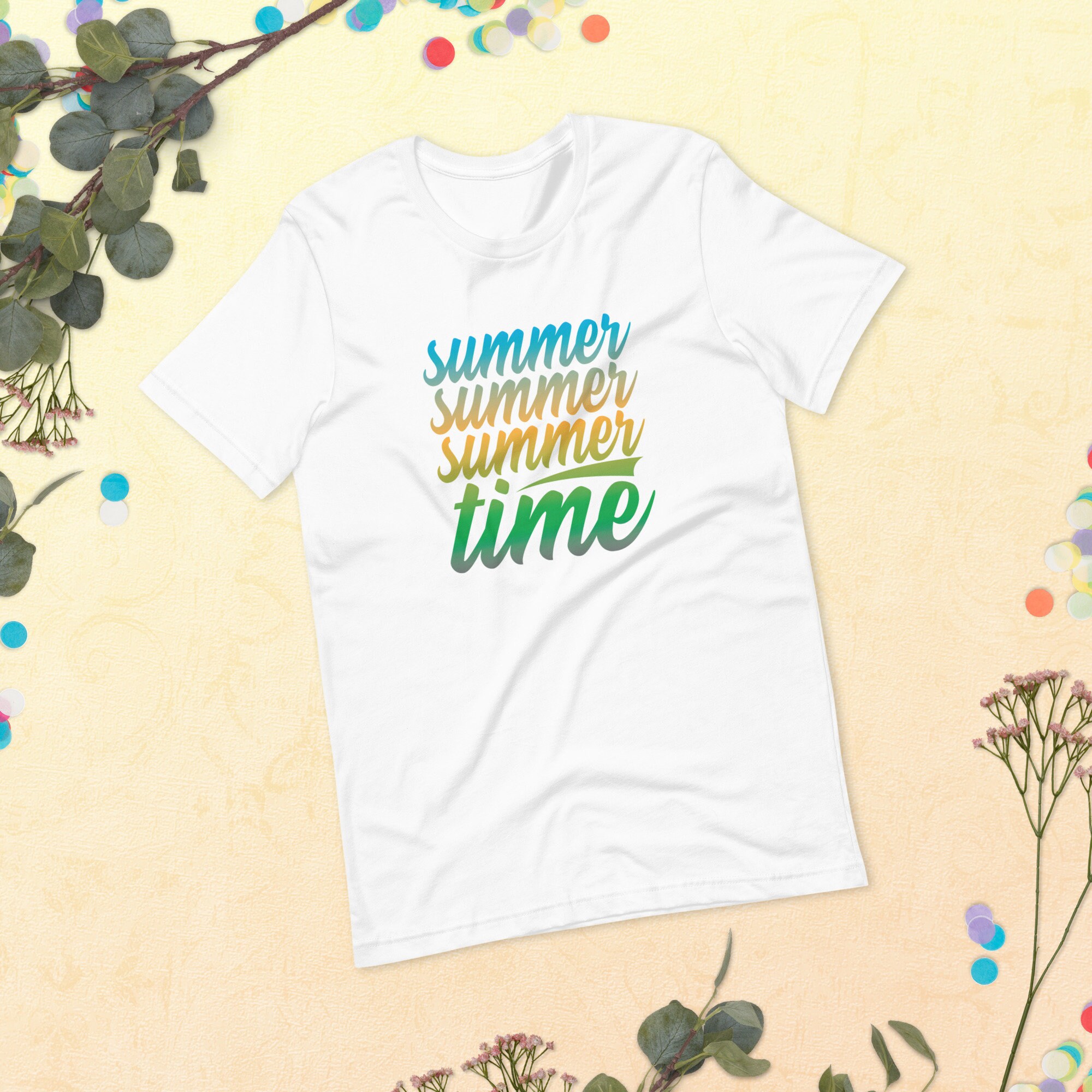 Summer Summer Summer Time Shirt, Vacation Tee, Hello Summer T-shirt ...