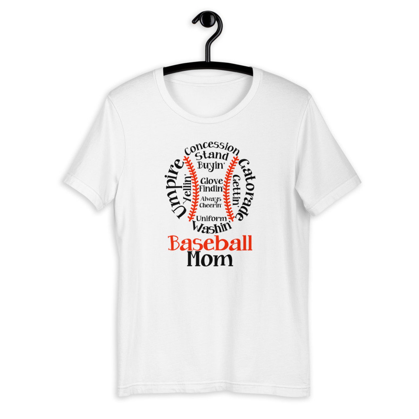 Baseball Mom Shirt, Sports Mom Fashion, Mama Spirit Wear, Uniform ...