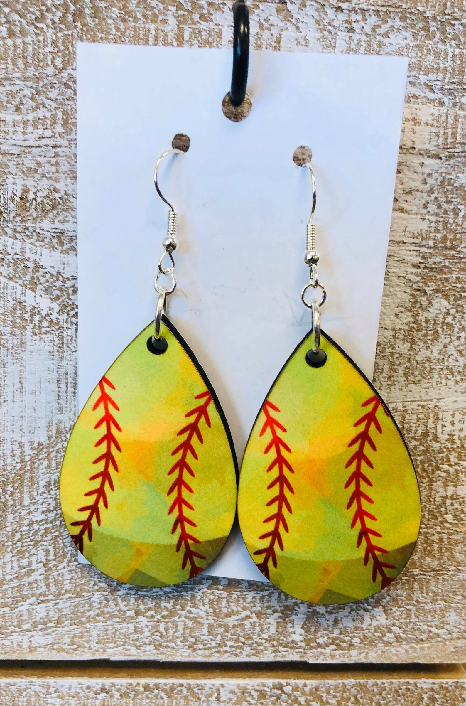 Pineapple Earrings, Summer Fun Jewelry, Thin Wood Teardrop, Gift for ...