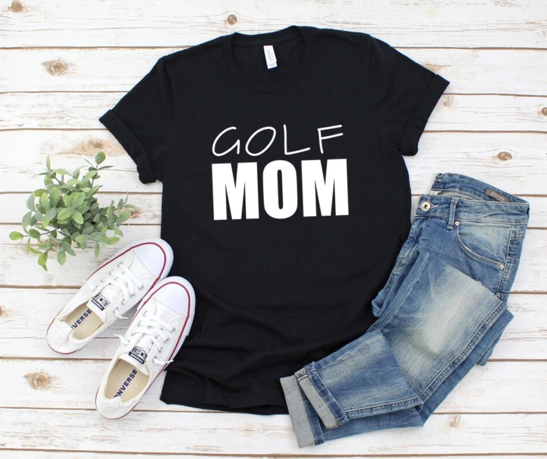 Golf Mom T-shirt Sports Spirit Wear Shirt Hole in One Golf Mama Gift ...