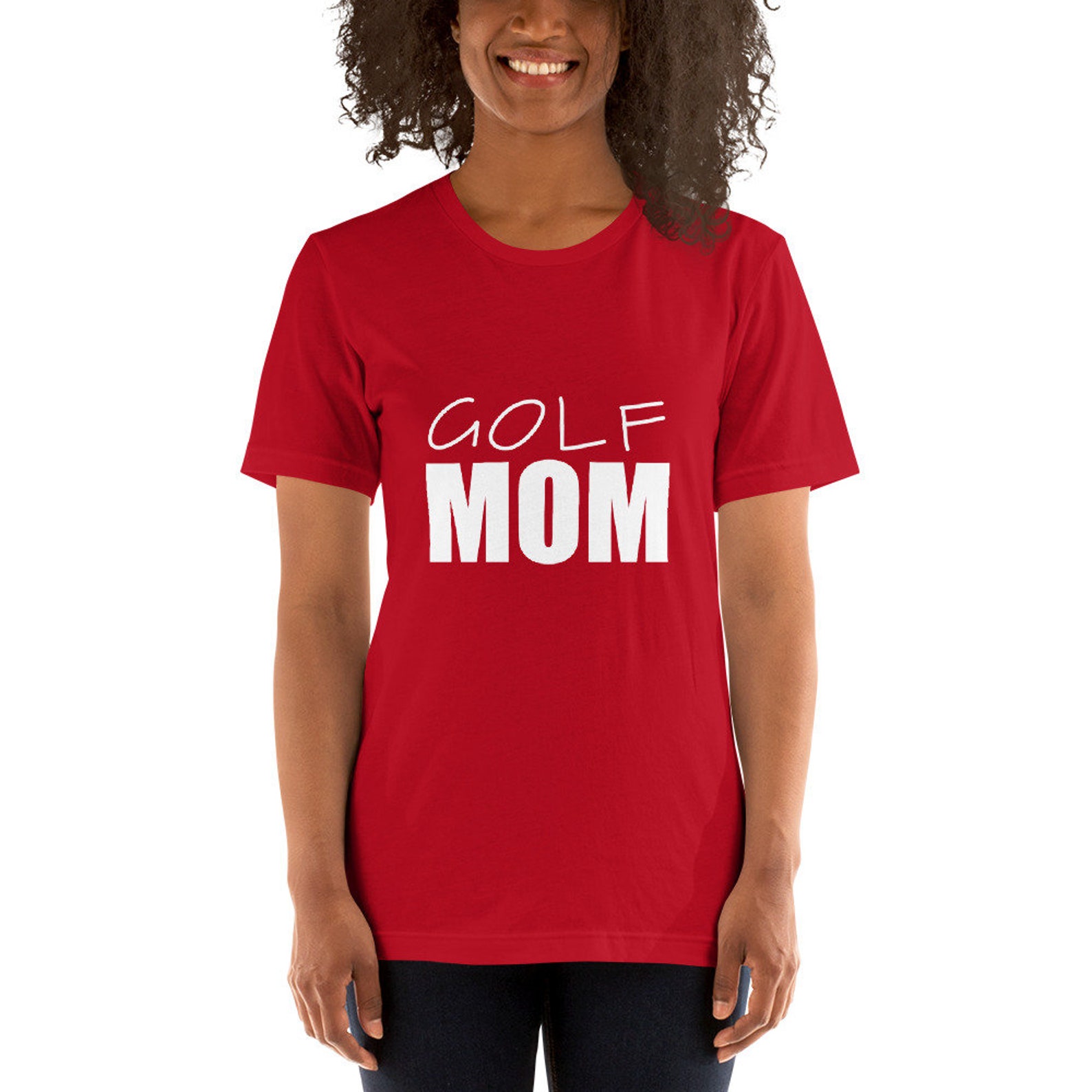 Golf Mom T-shirt Sports Spirit Wear Shirt Hole in One Golf Mama Gift ...