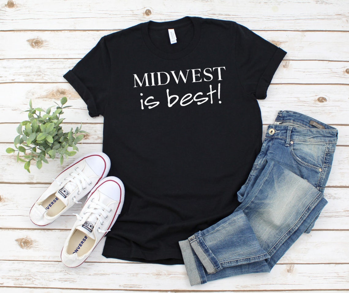 Midwesty T-shirt, Midwest is Best Tee, Midwest Shirt, Ope, MDWST ...