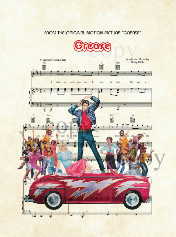 Grease Sandy Pink Lady