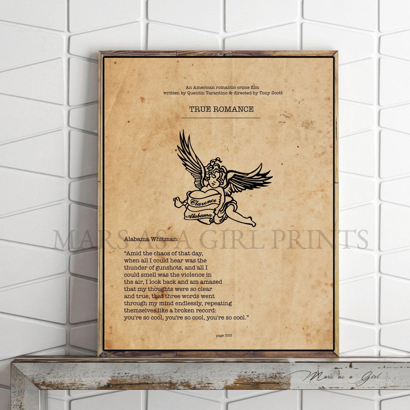 True Romance Tattoo Scene