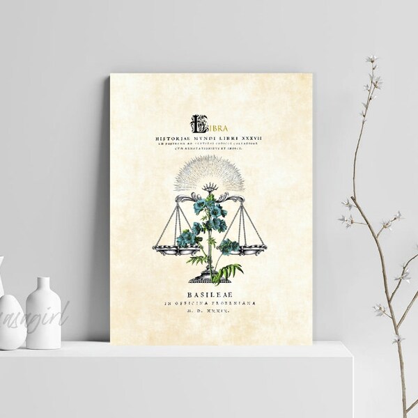 Libra Scales Art - Etsy