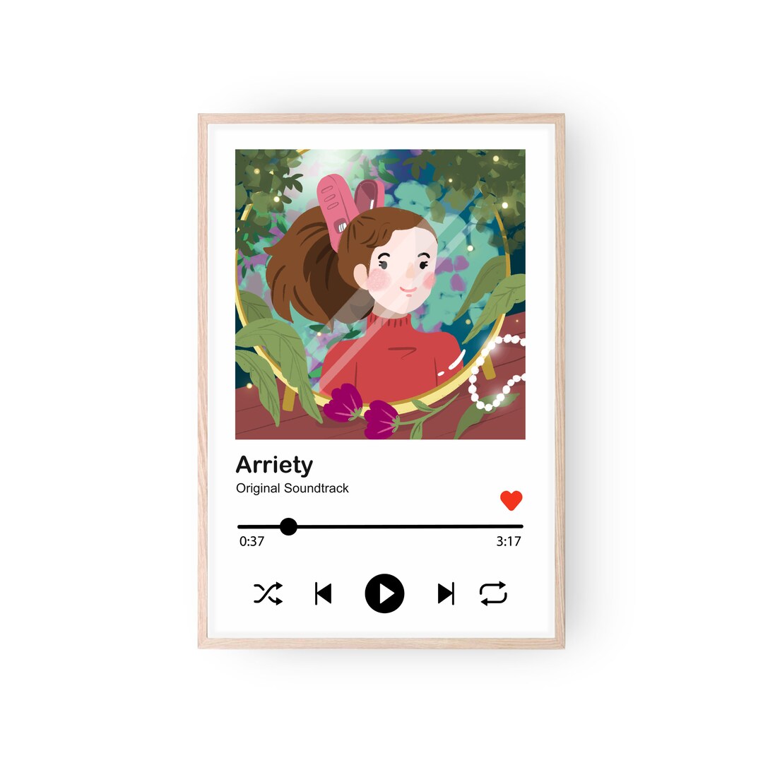 Custom Portrait With Spotify Template Cute Cartoon Anime Caricature ...