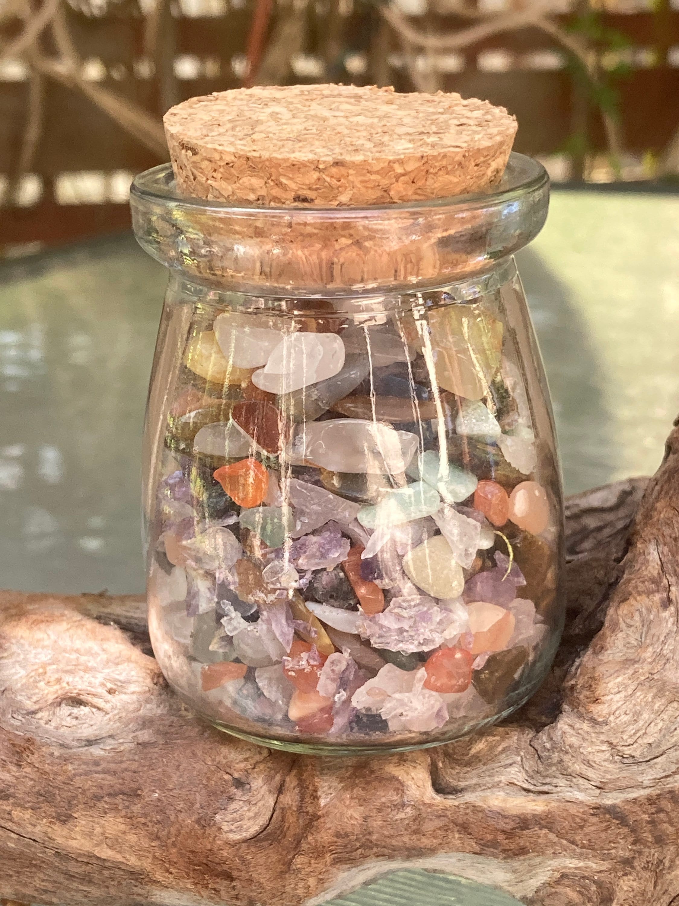 Polished Rocks in Decorative Jars 3.1”x2.1” - Etsy