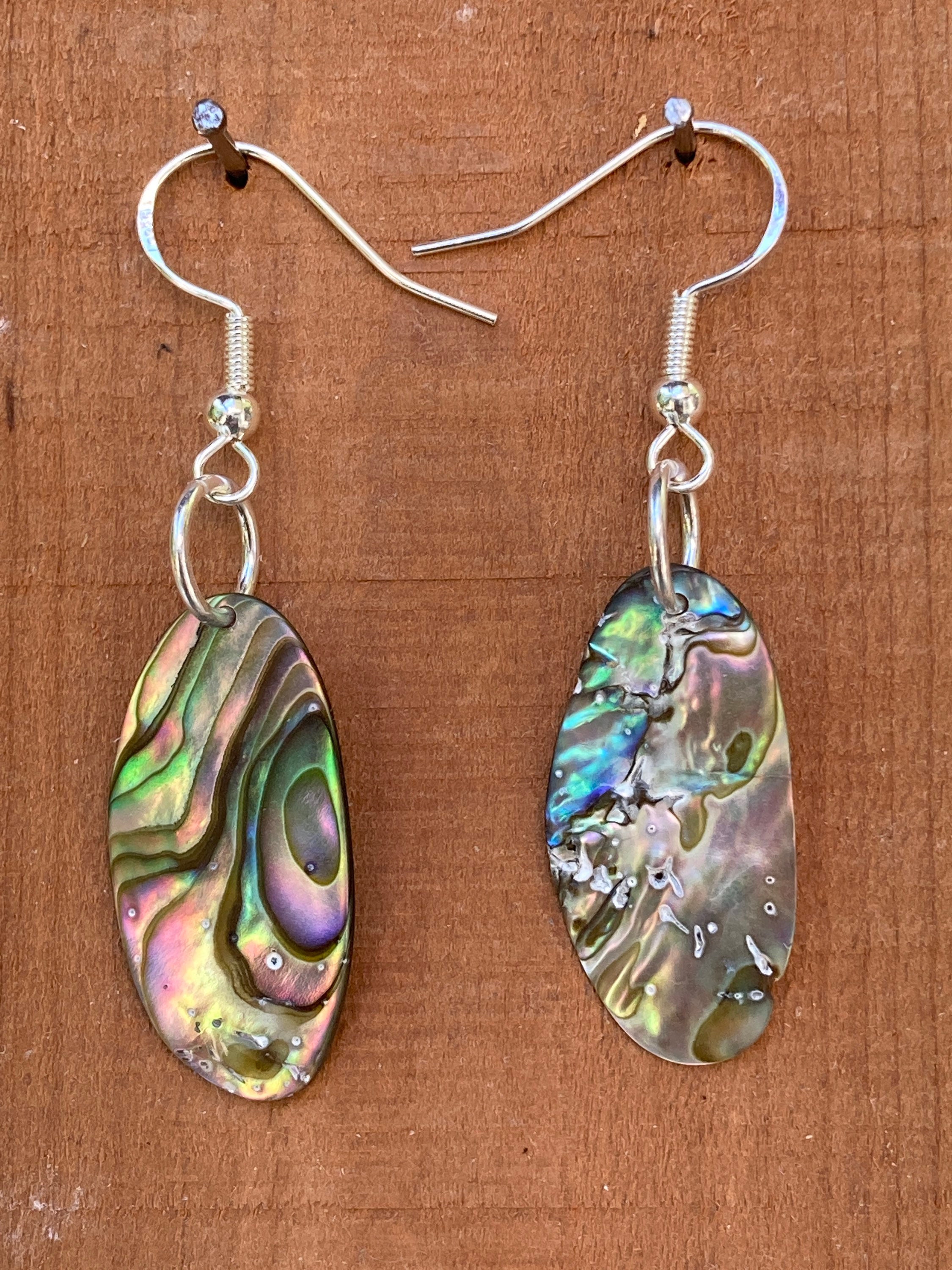 Abalone Earrings | Etsy
