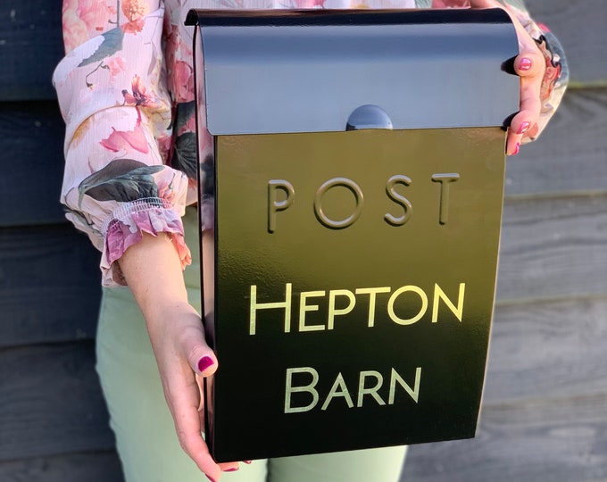 ADD AN ENGRAVING of Name or Number Onto One Ofmy Letter Boxes. - Etsy UK