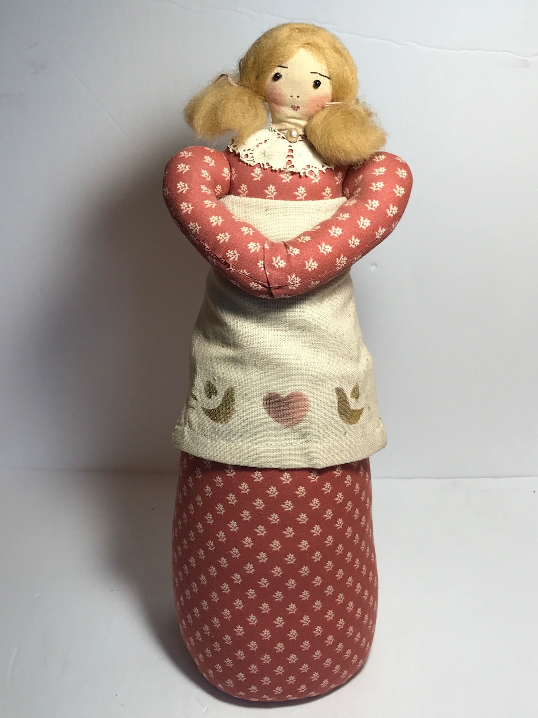 Nancy Camden Hauser 1979 BIG 14” Art Doll Soft Sculpture Cloth Fabric ...