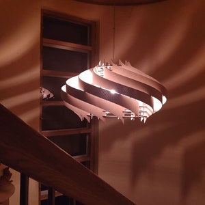 Extra Large Ceiling Lamp Circus 900 / Wooden Hanging Lamp / - Etsy Canada