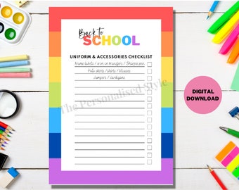 Uniform Checklist - Etsy