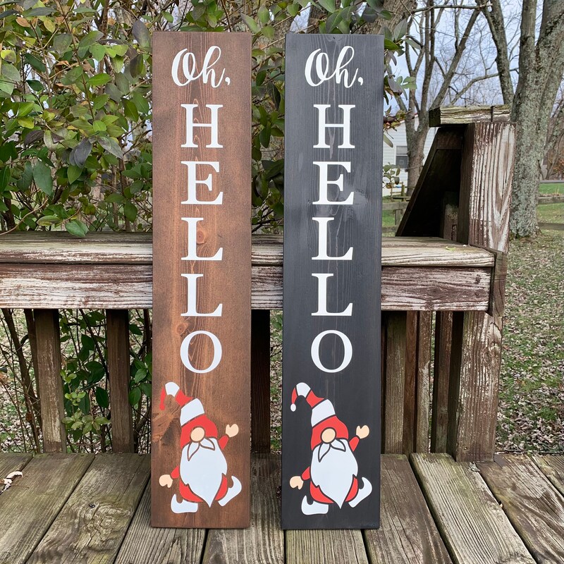 Gnome Sign - Etsy