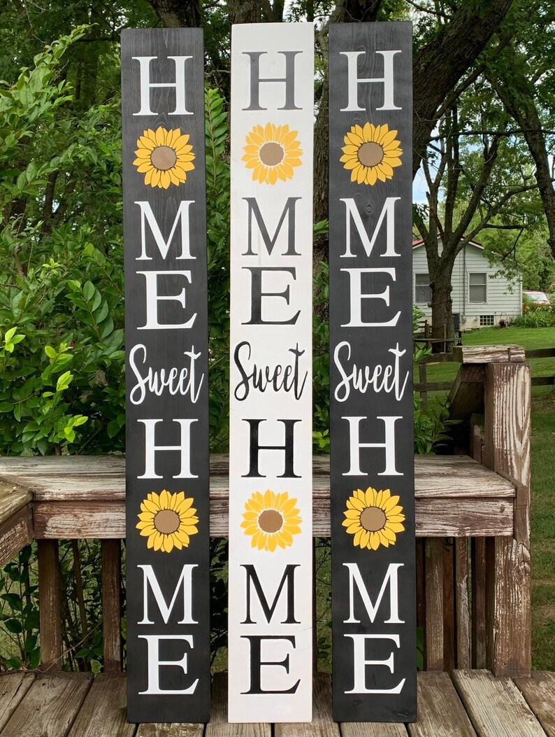 Home Sweet Home Front Porch Sign Front Porch Decor - Etsy