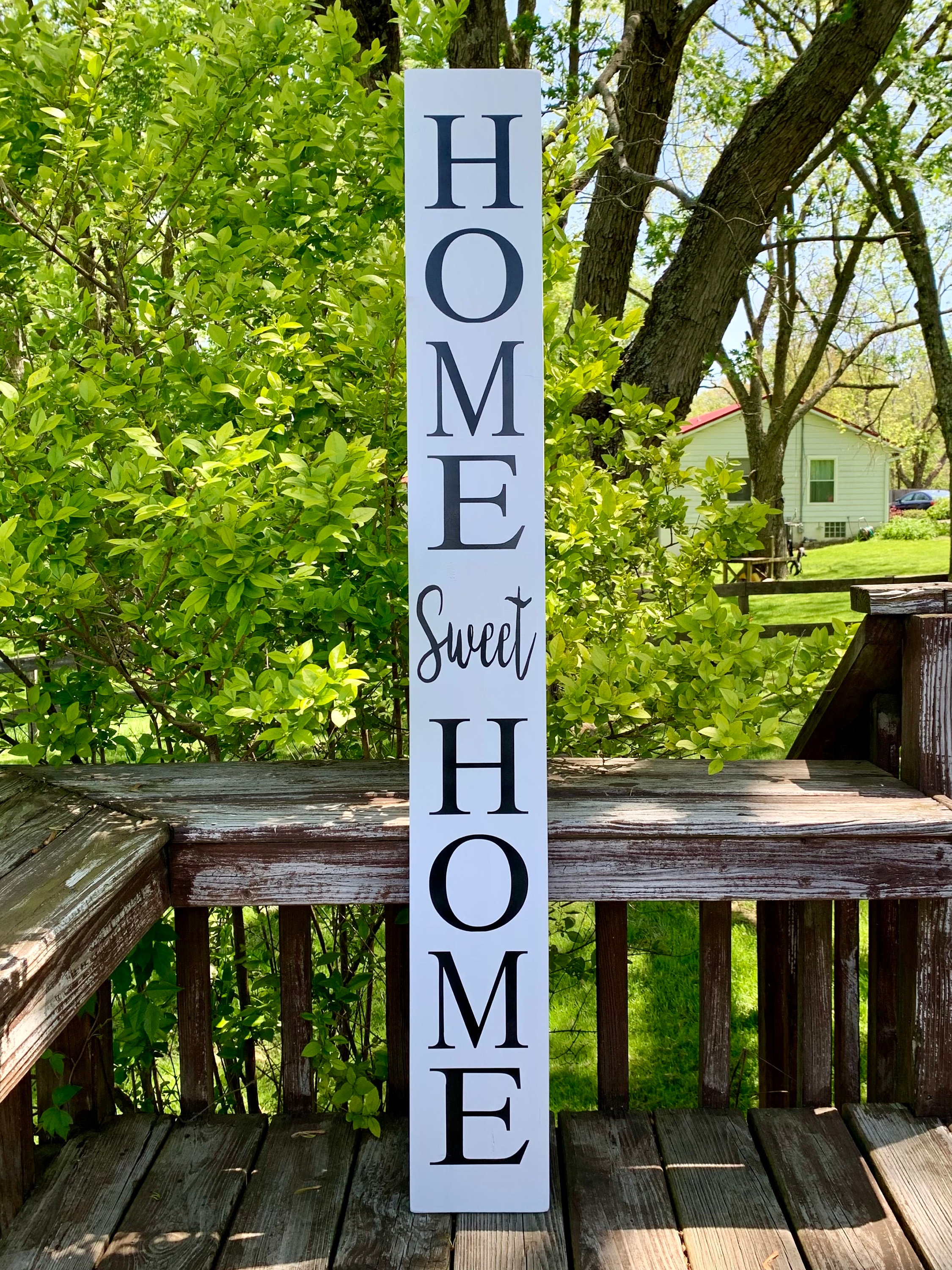 Home Sweet Home Front Porch Sign Front Porch Decor | Etsy