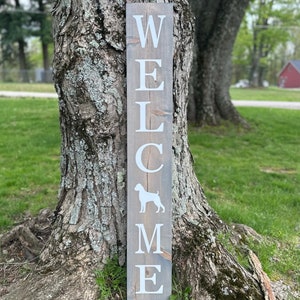 Boxer Dog Gifts | Front Porch Welcome Sign | Boxer Dog Sign | Porch ...