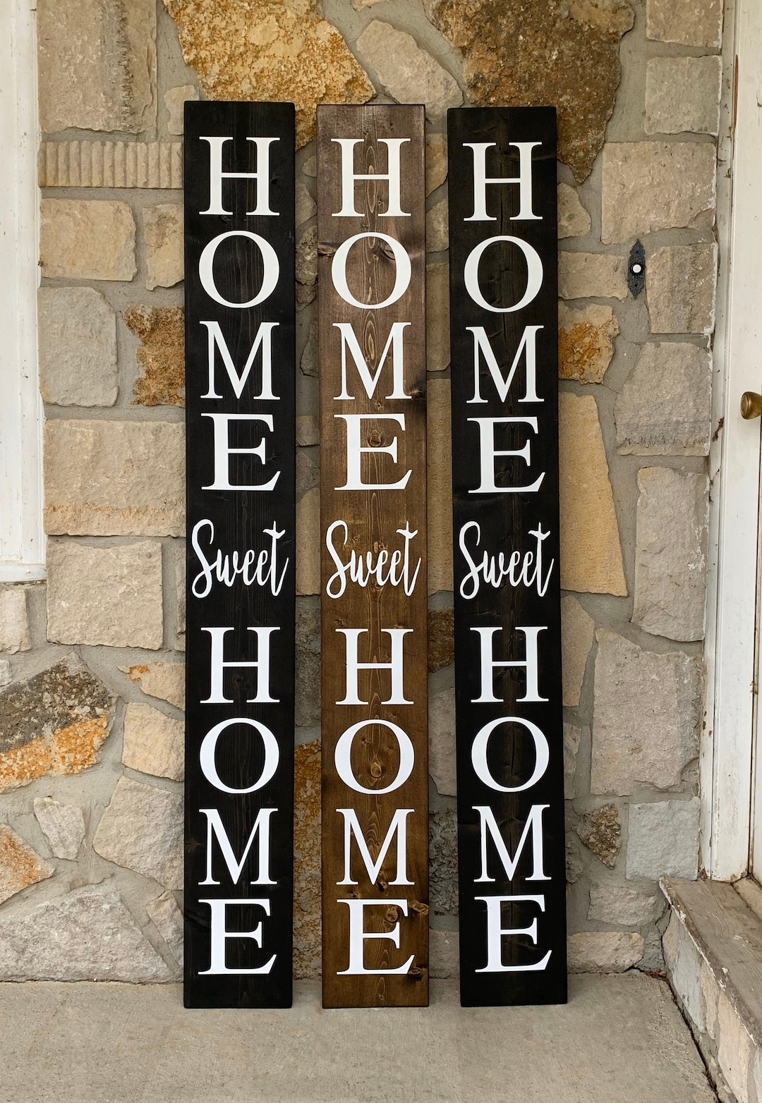 Home Sweet Home Front Porch Sign | Front Porch Decor | Entryway Sign ...