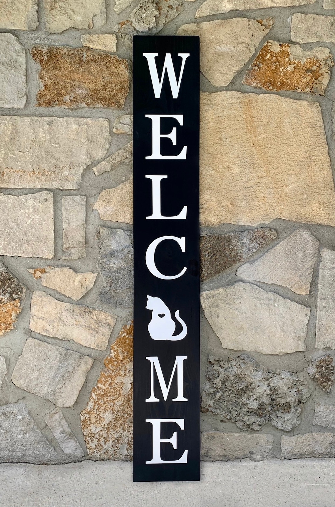 Cat Front Porch Welcome Sign | Porch Decor | Cat Sign | Pet Decor ...