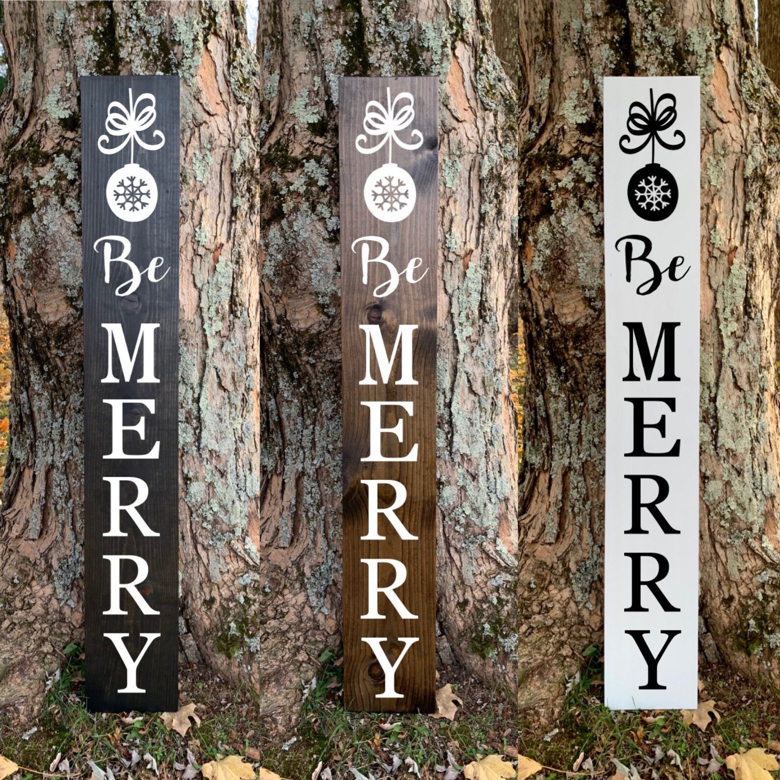 Be Merry Porch Sign | Holiday Porch Decor | Christmas Decor - Etsy
