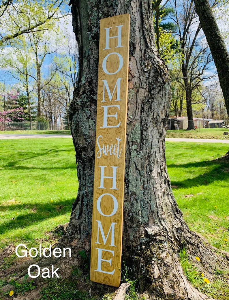 Home Sweet Home Front Porch Sign Front Porch Decor - Etsy