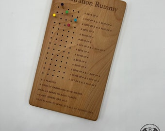 Frustration Rummy Game Box Set. Rummy Card Game for 2 to 5 Players. - Etsy