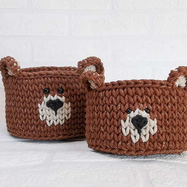 Bear Basket - Etsy