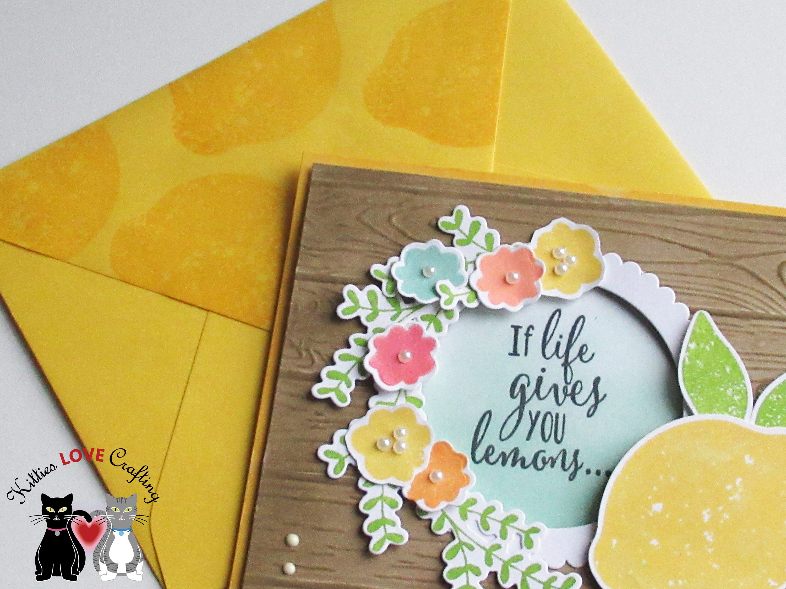 Lemon Card: If Life Gives You Lemons | Window Card | Fruit ...