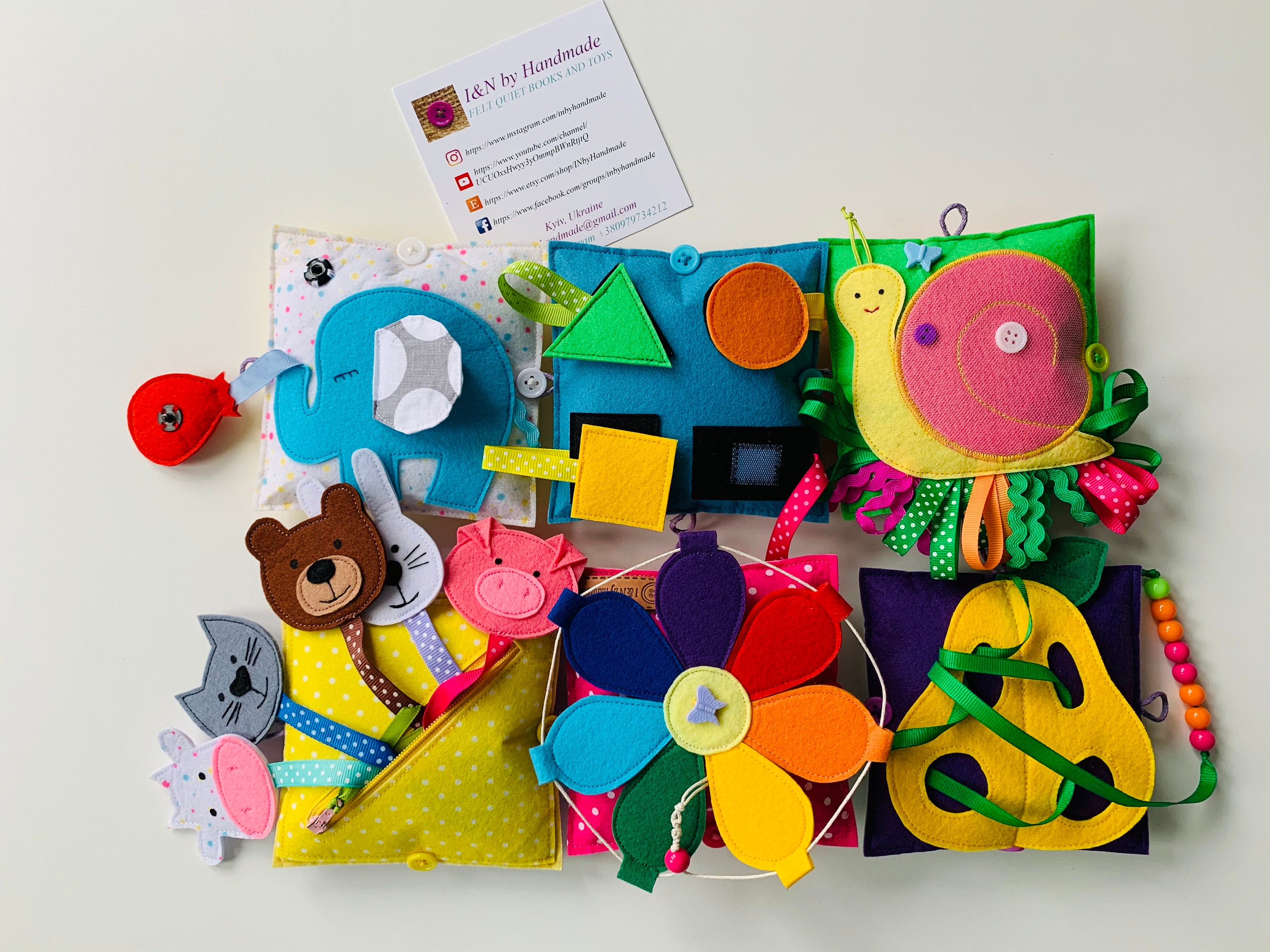 Felt Sensory Cube Busy Blocks for Baby Developing Fabric Toy | Etsy