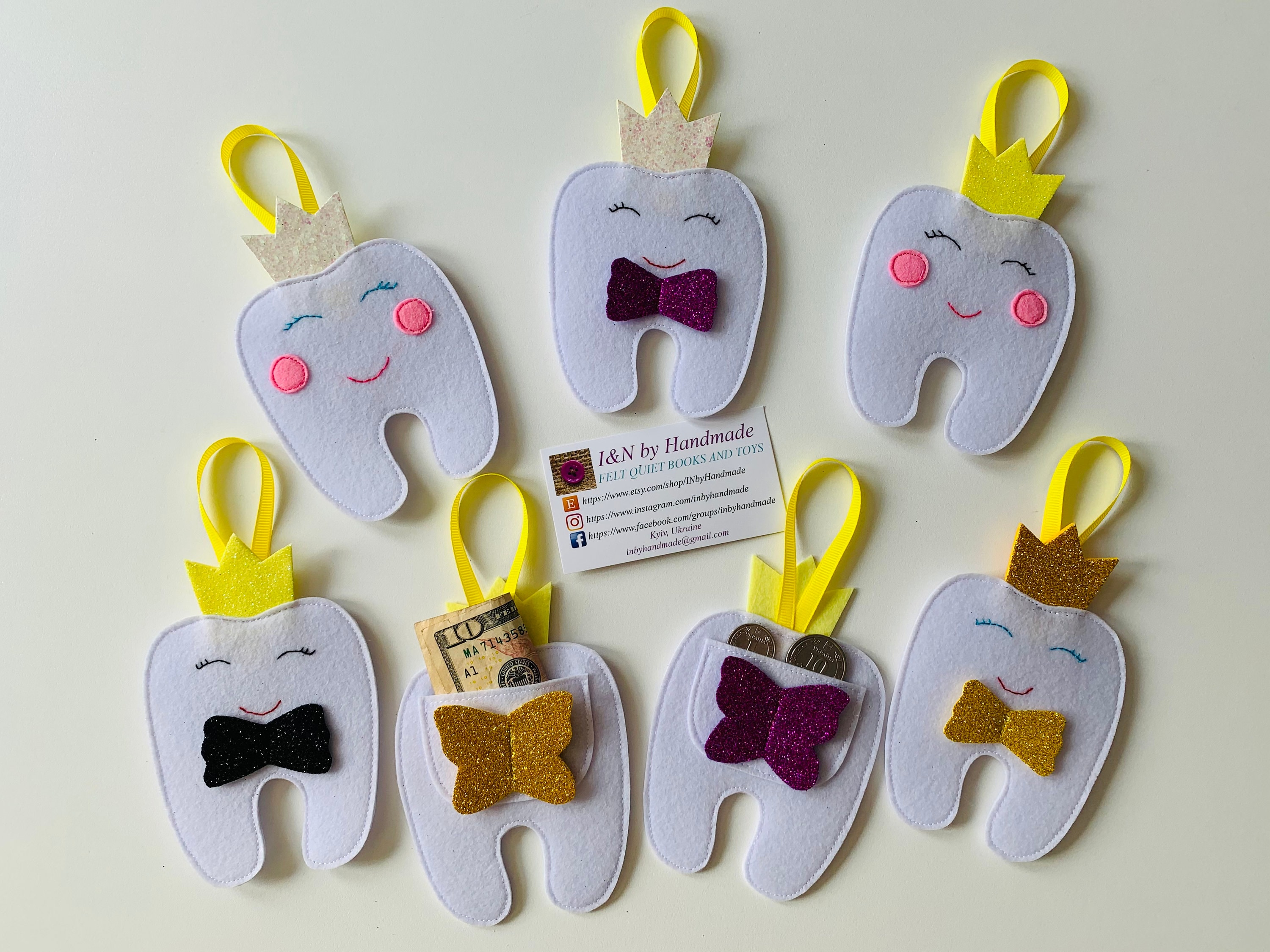 Felt Tooth Fairy Pillow Felt Kit Pillows for Toddlers Tooth - Etsy