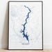 Baskatong Reservoir Map, Baskatong Lake, Wood Lake Map, Wood Lake Sign ...