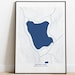 Greenfield Pittsburgh PA Map Pittsburgh Map Company - Etsy