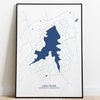 Greenfield Pittsburgh PA Map Pittsburgh Map Company - Etsy