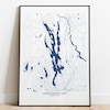 Greenfield Pittsburgh PA Map Pittsburgh Map Company - Etsy